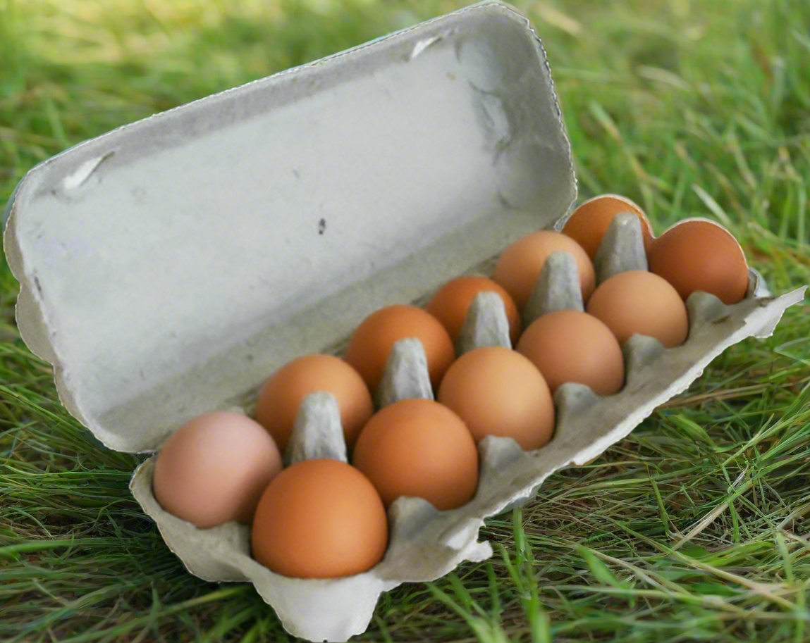 Shevington Farm Mixed Grade Free-Range Eggs - 12 eggs in Dozen Packs